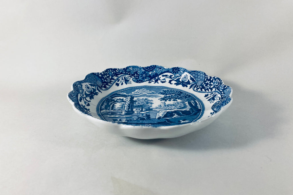 Spode - Italian - Blue (New Backstamp) - Dish - 6 1/2" – The China Village