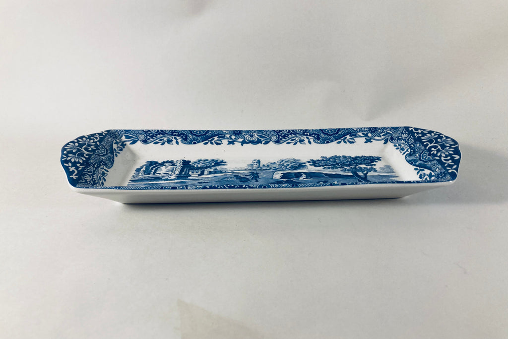 Spode - Italian - Blue (New Backstamp) - Mint Tray - 9" – The China Village