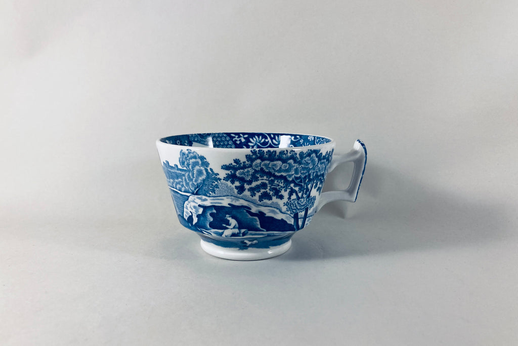 Spode - Italian - Blue (New Backstamp) - Teacup - 3 3/4 x 2 3/8" – The ...