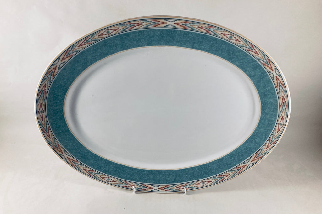 Wedgwood - Aztec - Oval Platter - 15" – The China Village
