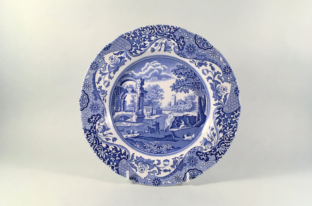 Spode - Italian - Blue (New Backstamp) - Starter Plate - 9 1/8" – The ...